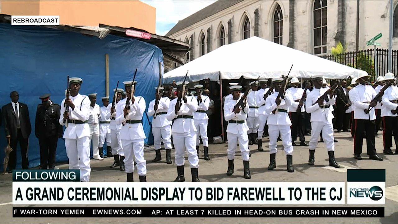 Gun salute tribute for fallen Chief Justice – Eye Witness News