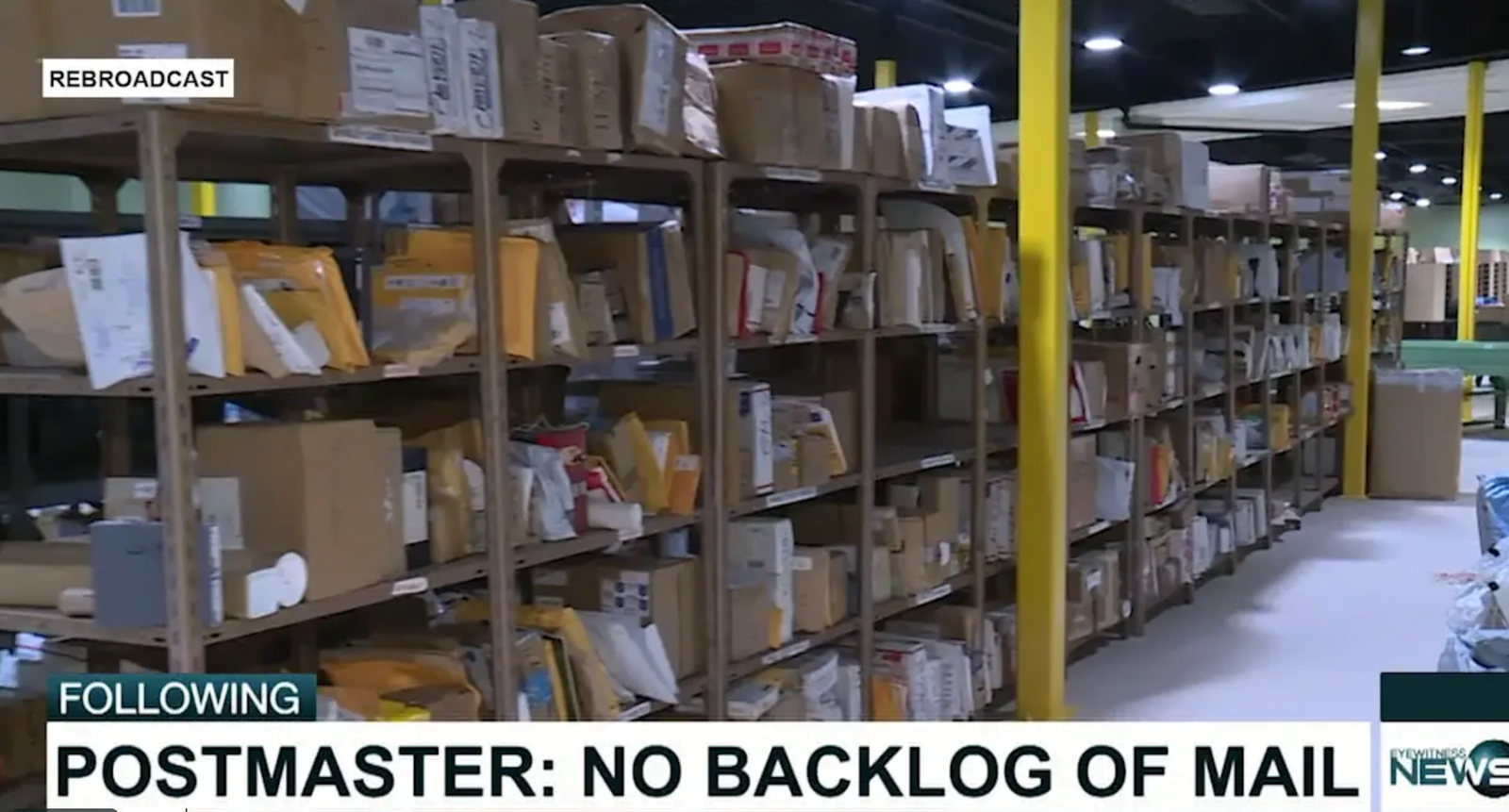 POSTMASTER: NO BACKLOG OF MAIL – Eye Witness News