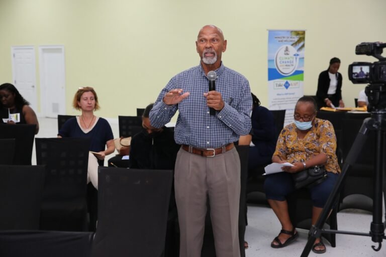 Ministry of Health and Wellness hosts climate change town meetings in ...