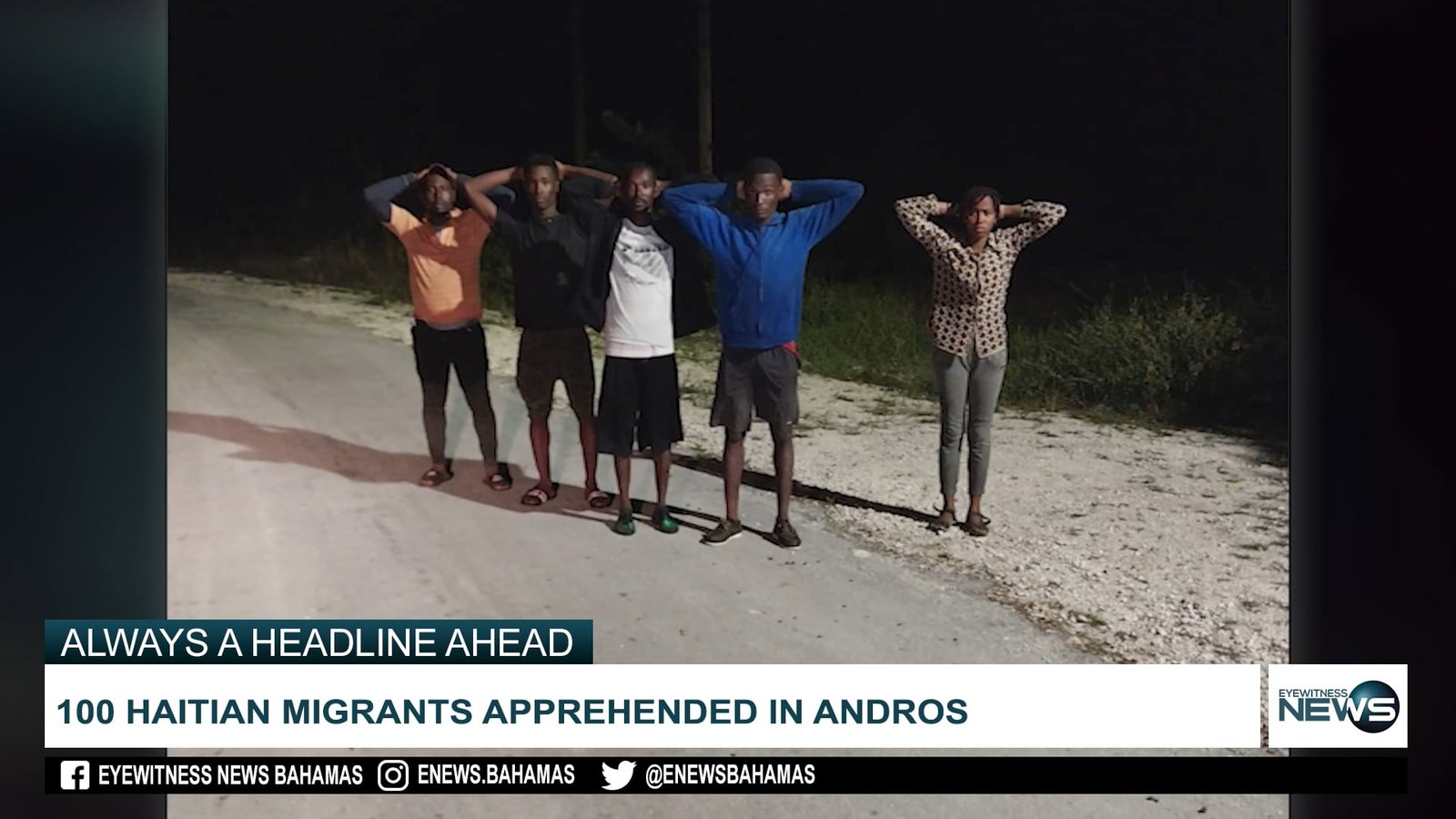 100-haitian-migrants-apprehended-in-andros – Eye Witness News