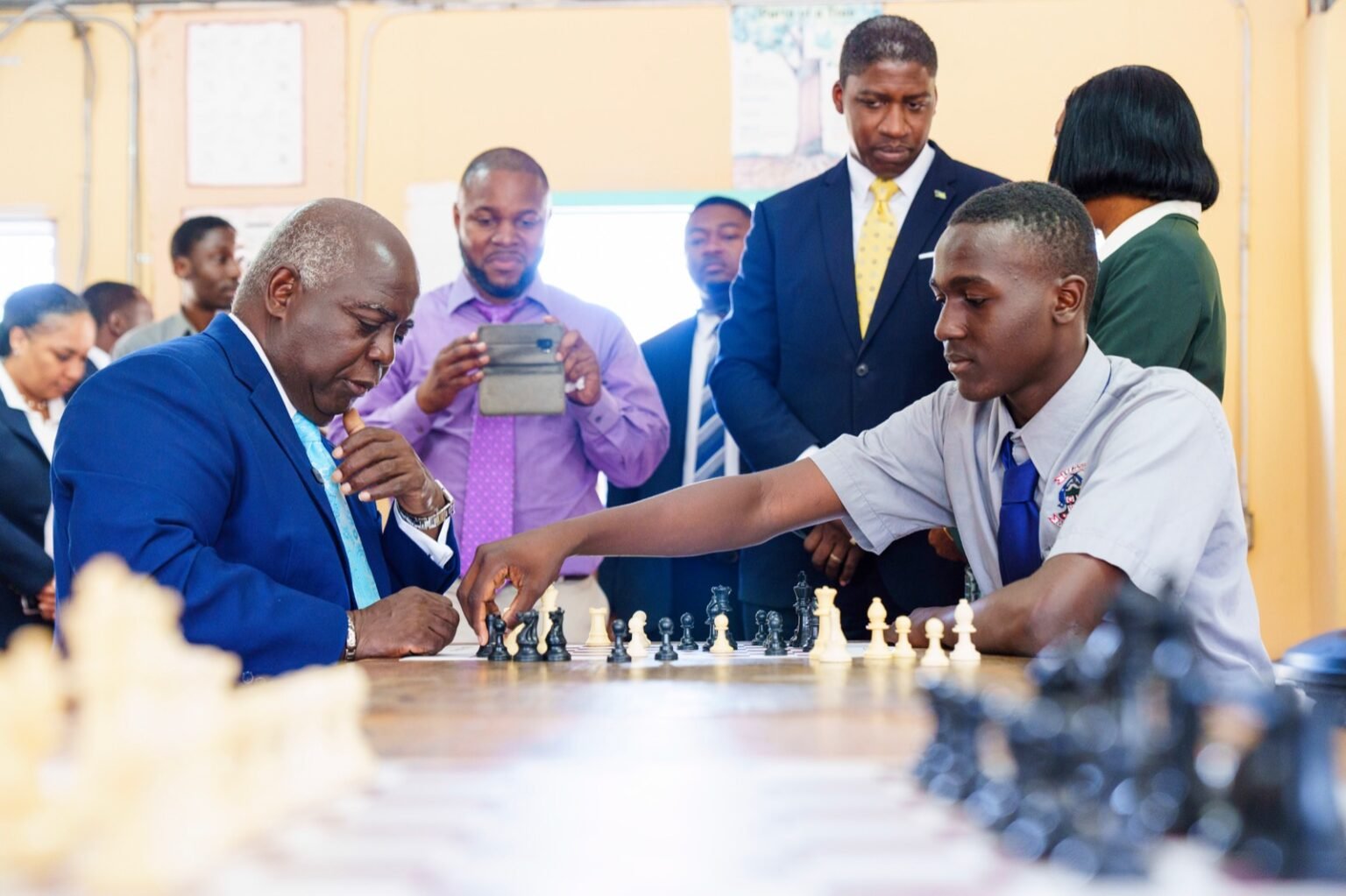 PM visits SC McPherson Junior High School to support 'Find Every Child ...