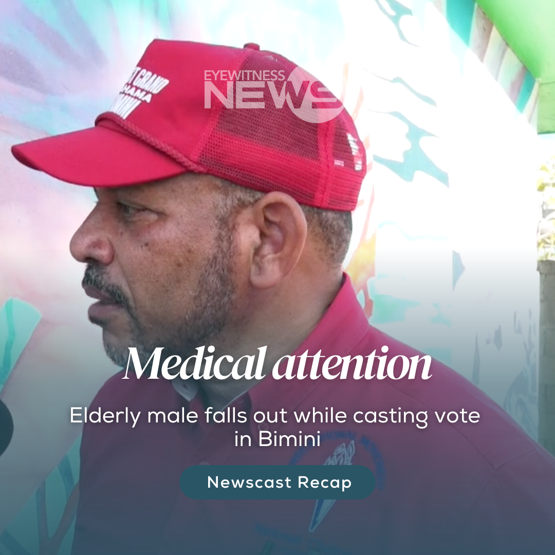 Elderly male falls out while casting vote in Bimini – Eye Witness News
