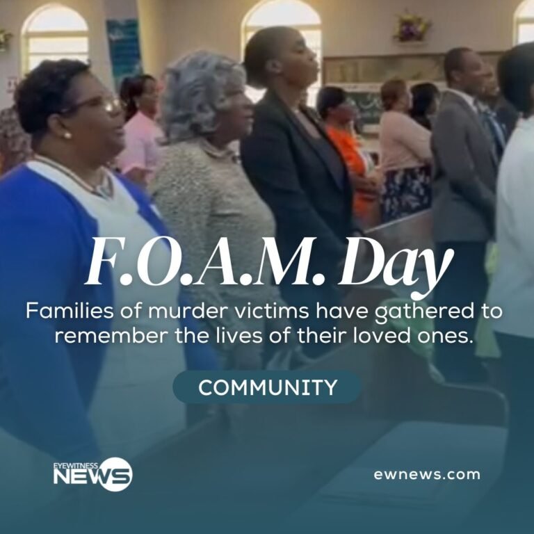 Murder victims’ families unite for a special F.O.A.M Day service – Eye ...