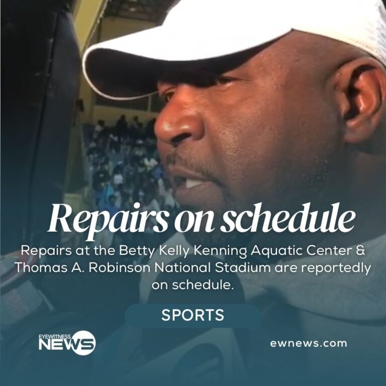 Sports Minister says repairs at Betty Kelly Kenning Aquatic Center and ...