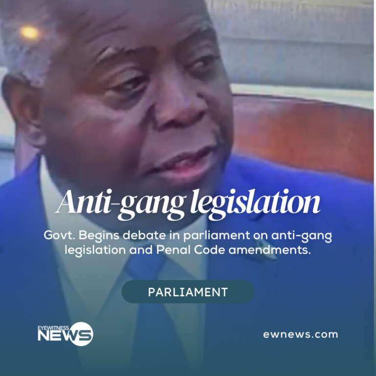 Govt Begins Debate In Parliament On Anti Gang Legislation Eye Witness