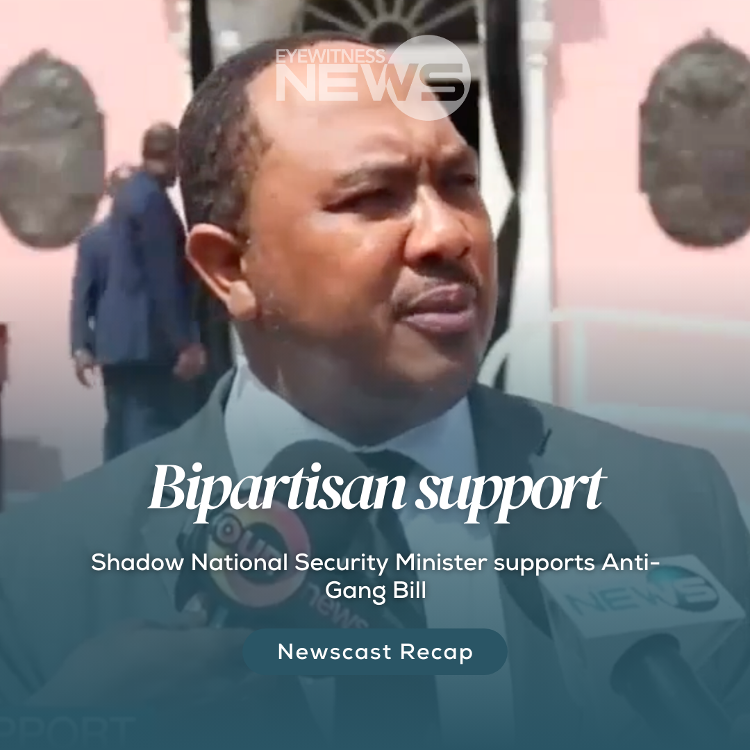 Shadow National Security Minister Supports Anti Gang Bill Eye Witness