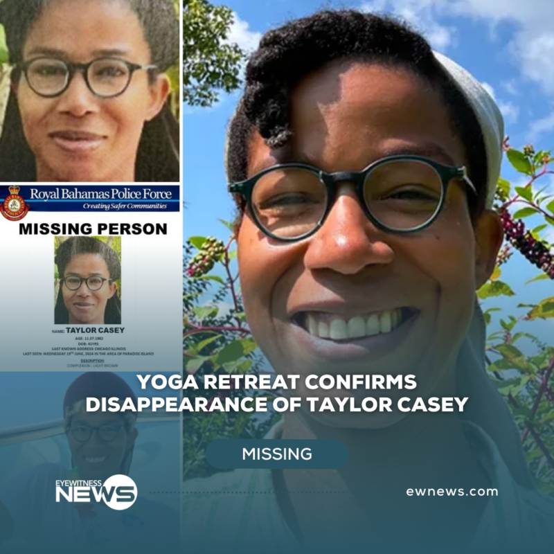 Yoga Retreat confirms disappearance of Taylor Casey – Eye Witness News