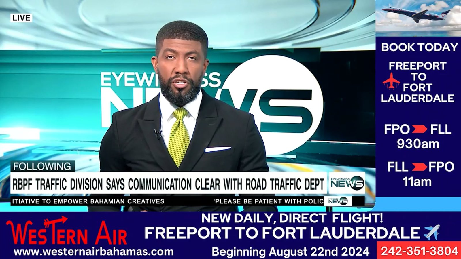 RBPF Traffic Division says communication clear with Road Traffic Dept ...