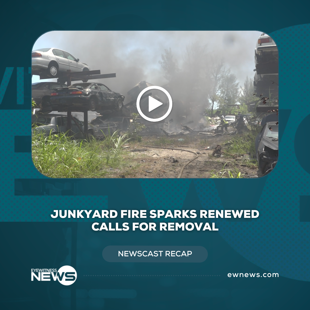 Junkyard fire sparks renewed calls for removal – Eye Witness News